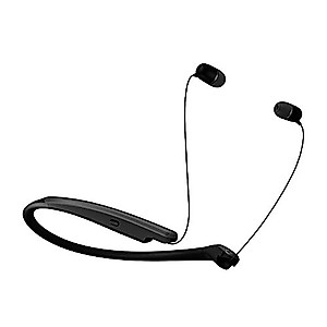LG TONE Flex Wireless Bluetooth Stereo Neckband Earbuds HBS-XL7 - 32-Bit Hi-Fi DAC, Meridian Audio, Black