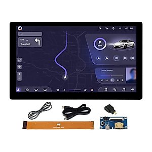 waveshare 1024 × 600 Resolution 7inch IPS Display Integrated Thin and Light Touch Screen for Raspberry Pi,Jetson Nano,Windows PC,Support Windows/Linux/Android System,170° Wide Viewing Angle