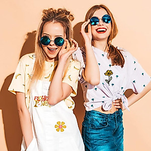 16 Pcs Iron on Patches Vintage Groovy Retro Hippie Patches Boho Embroidered Applique Peace Sign Sew on Patches for Backpacks Clothing Hat Jeans Jacket