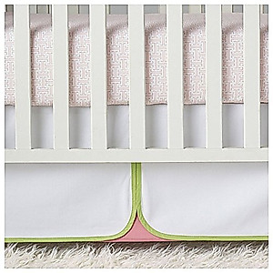 Serena & Lily Lola Crib Skirt- Green