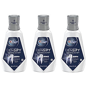 Crest Pro Health Densify Fluoride Mouthwash, Alcohol Free, Cavity Prevention, Strengthens Tooth Enamel, Clean Mint 32 fl oz (Pack of 3)