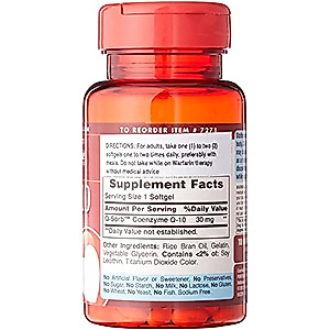 Puritan's Pride Q-Sorb� Co Q-10 30 mg