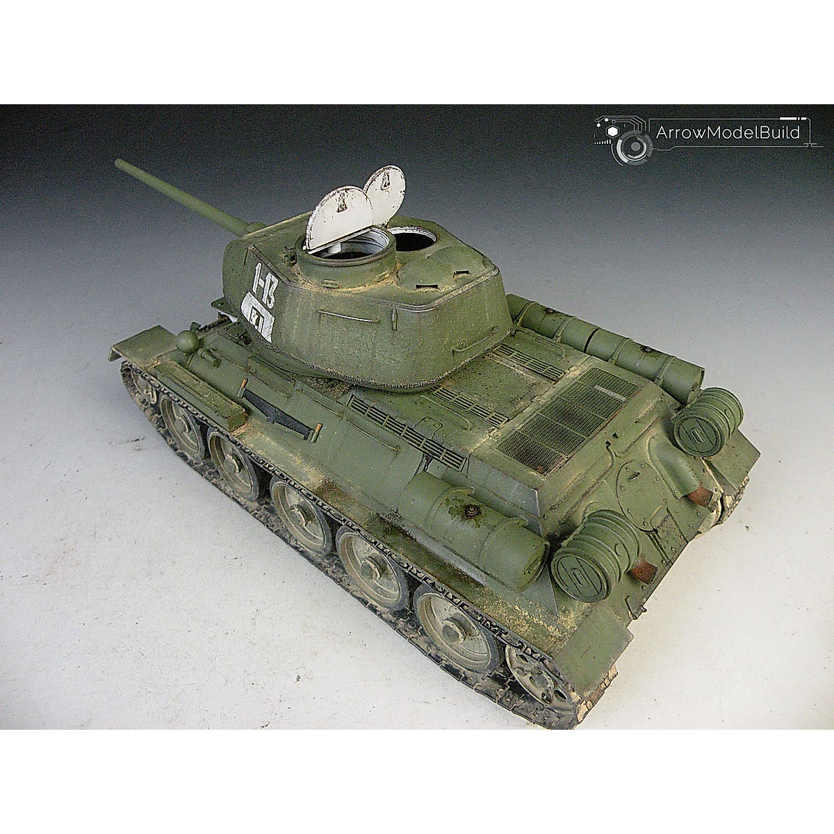 Military Tank Model, 1/16 Scale Soviet T-34/85 Tank Model, Adult Toys and Gift