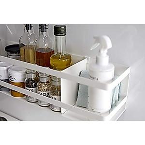 YAMAZAKI home Storage Basket, White