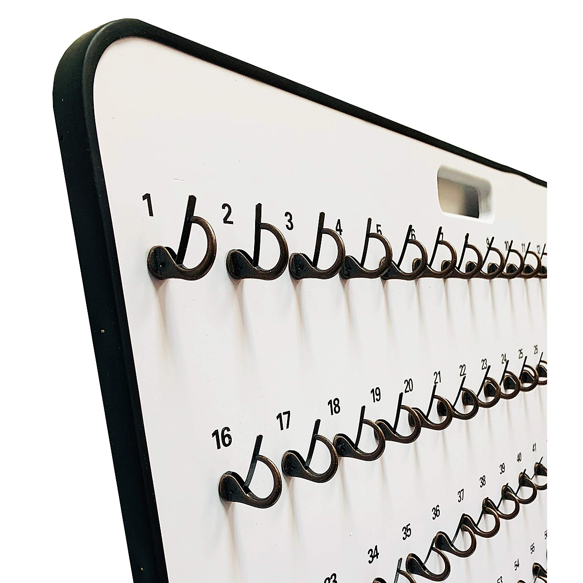 TANGDIAABBCC CarBowz EZ Line Key Board Key Organizer with Numbered Self Closing Hooks (105 Hook)