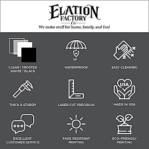 Gifts & Cards Table - Wedding Acrylic Sign (8"H x 10"W, Clear Acrylic)