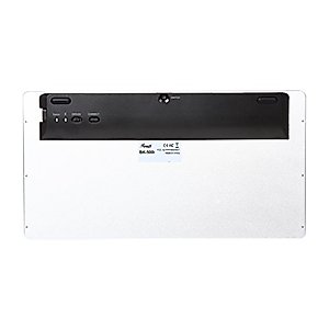 Rosewill Gaming Keyboard, RGB LED Backlit Wired Membrane Mechanical Feel Keyboard with Removable Keycaps and The Wrist Rest