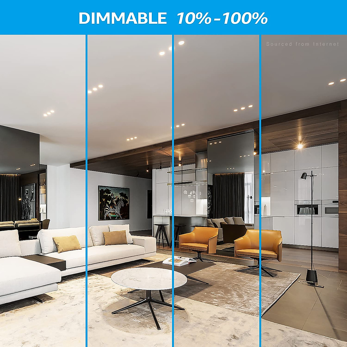 TORCHSTAR PAR30 Short Neck LED Bulb, 8W Equivalent 75W, CRI90+ Dimmable Spot Light Bulbs, UL & Energy Star Listed, Super Bright, 800 Lumens, 3000K Warm White, E26 Medium Screw Base, Pack of 6