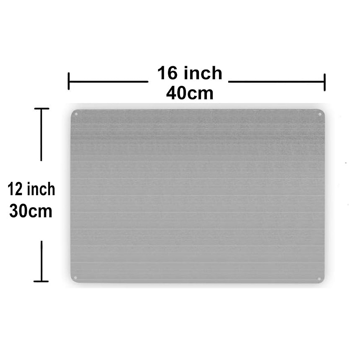 Locmorly Aluminum Sign, for Rent Sign, 12x16 Inch, Metal Sign for Outdoor House Business Rental Car Apartment