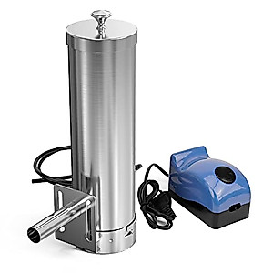 Stainless Steel Cold Smoke Generator, Portable Electric BBQ Smoker for smoking, food and meat smoker, Barbecue Tools for Hot and Cold Smoking