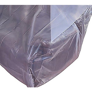 CRESNEL Furniture Cover Plastic Bag for Moving Protection and Long Term Storage (Sofa)