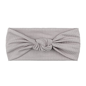 Baby Bow Headbands Turban Knotted, Girl's Hairbands for Newborn,Toddler and Childrens (Knot 12Pack)