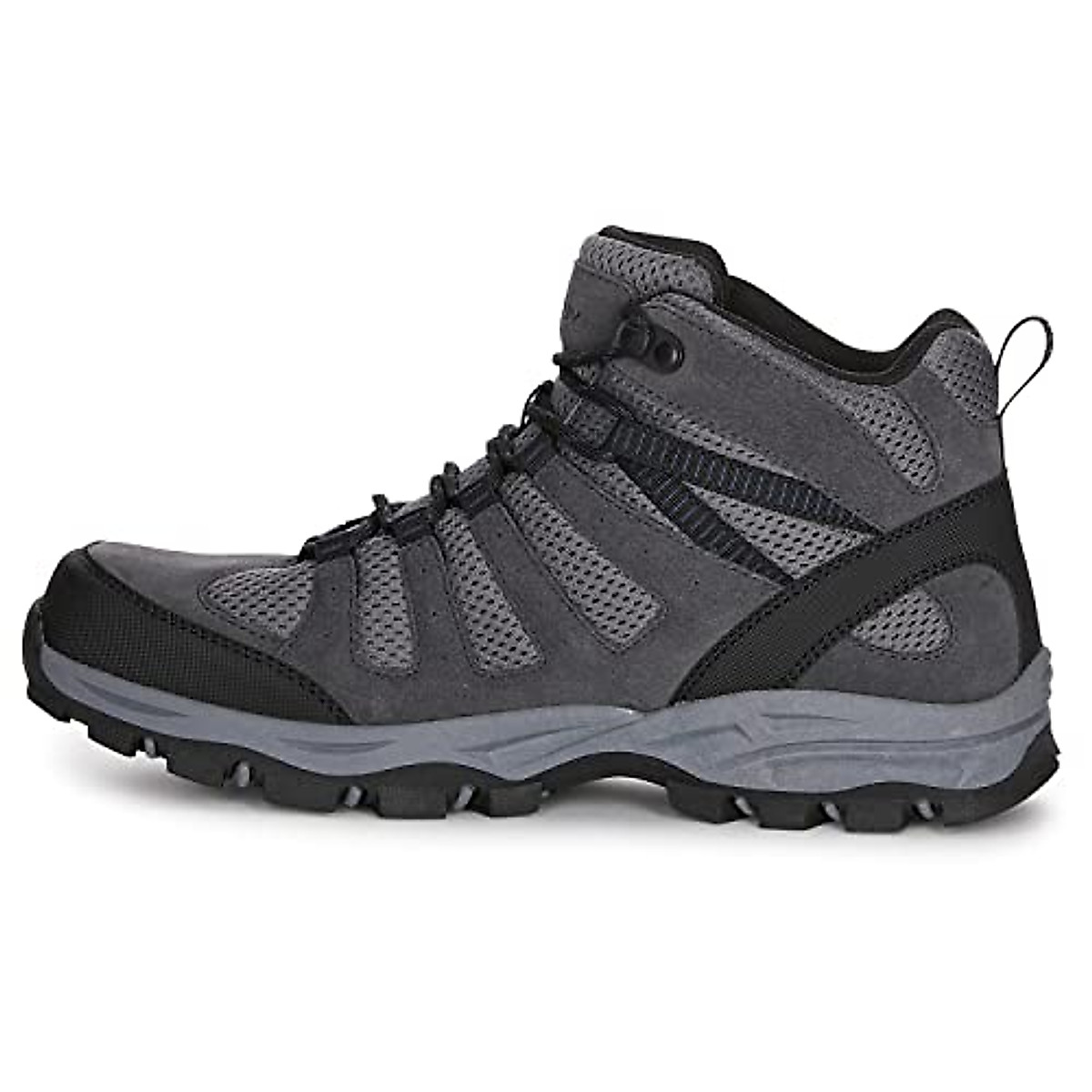 Eddie Bauer Elliot Bay Mid Waterproof Hiking Shoes for Men | Multi-Terrain Lugs, Sturdy & Supportive Design Rubber Traction Outsole Contoured Insole