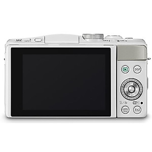 Panasonic Lumix digital SLR camera kit lens Lumix GF6 electric standard zoom lens attached white DMC-GF6X-W