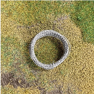 Bolt Action Barbed Wire 1:56 WWII Military Table Top Wargaming Diorama Plastic Model Kit WG-TER-47