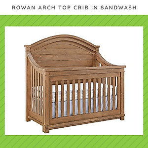CC KITS Full Size Conversion Kit Bed Rails for Rowan & Park Avenue Cribs by Baby Appleseed (Sandwash)