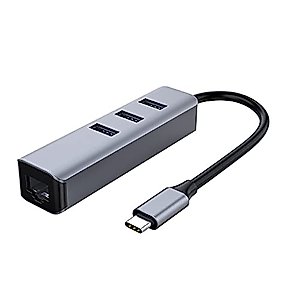 GPPZM Notebook Accessories Type C Network Cable to Interface Desktop Computer All-in-one Universal Network Port Converter (Color : Type-c Interface)