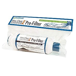 Guardian Filtration Products Max Clear PRO Hot Tub Spa Pool Garden Hose Carbon Pre Filter- Removes Most Chlorine Sediment Volatile Organic compounds - Up to 10,000 gallons