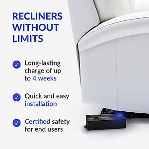 Lavolta Battery Pack for Reclining Furniture - Rechargeable Recliner Battery Pack - 2200mAh Universal 2-Pin Power Supply for Electric Recliners, Recliner Chair, Couch, Sofa - Wireless Backup Charger
