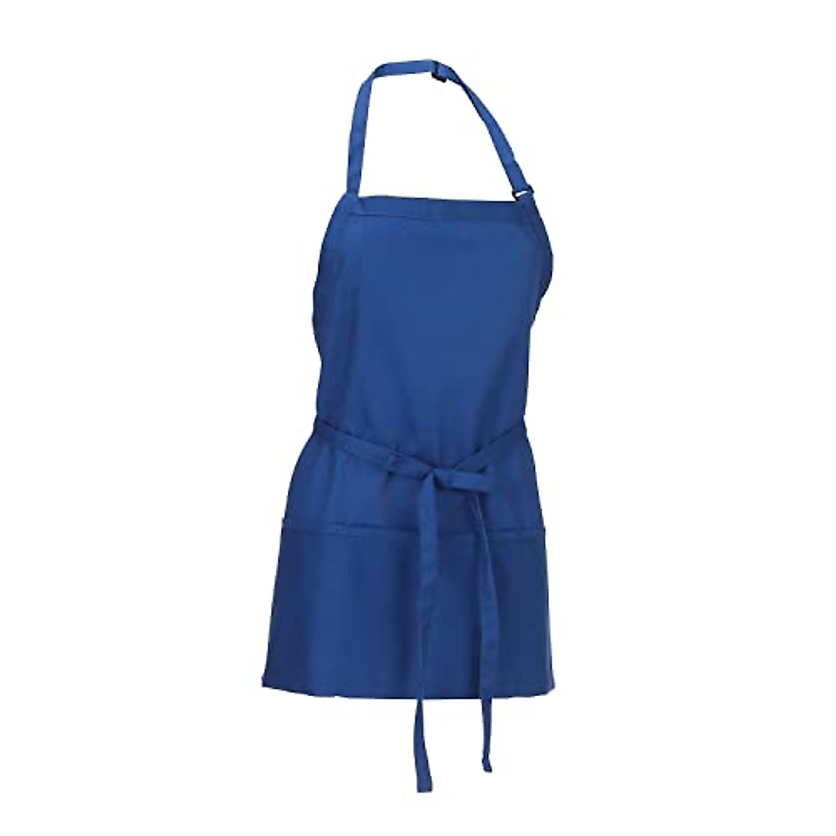 Chef Works Three Pocket Apron, Royal, One Size