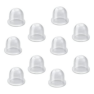 yuntop 10 Pcs Carburetor Primer Bulb Replace Primer Bulb Bulbs Pump Compatible with SRM211 SRM230 SRM265 GT200 GT210 GT225 FS46 FS45 FS55 FS40 FS40C 0057003 0057004 0058001 String Trimmer