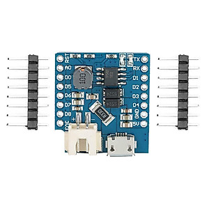 Gump's grocery Battery Shield for WeMos D1 Mini Single Lithium Battery Charging & Boost