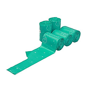 Goobie Baby Diaper Bag Dispenser, Includes Roll of Unscented Disposable Refill Bags | Waste Bag Holder for Stroller (Black Triangle Dispenser + 1 Roll)