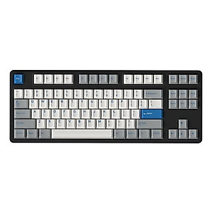DROP DCX Camillo Keycap Set, Doubleshot ABS, Cherry MX Style Keyboard Compatible with 60%, 65%, 75%, TKL, WKL, Full-Size, 1800 layouts and More, White