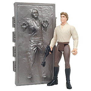 Star Wars, Power of the Force Red Card, Han Solo in Carbonite Action Figure, 3.75 Inches