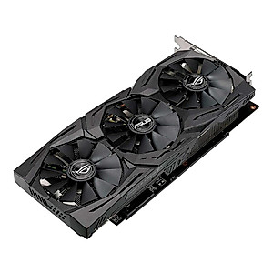 ASUS ROG-STRIX-RX580-O8G-GAMINGOC Edition GDDR5 DP HDMI DVI VR Ready AMD Graphics Card