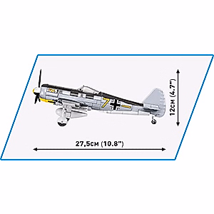 COBI Historical Collection WWII FOCKE-WULF FW 190 A-3 Plane, Small