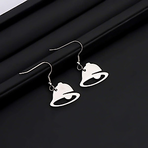 ENSIANTH Food Earrings Food Lover Gift Food Lover Gift (Bell Earrings)