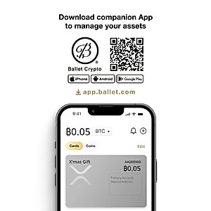 Ballet Real XRP - The Easiest Crypto Cold Storage Card (1)