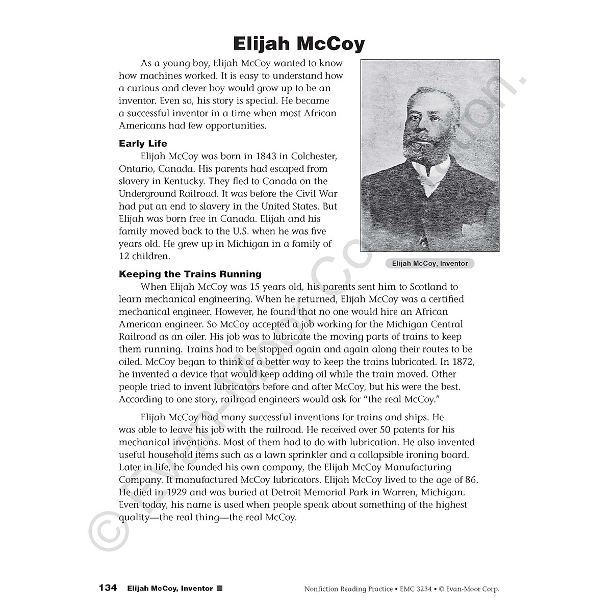 Evan-Moor Non-Fiction Reading Practice, Grade 4