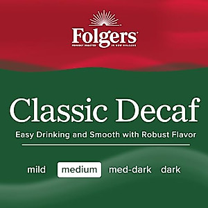 Folgers Classic Decaf Instant Coffee, 8 Ounce