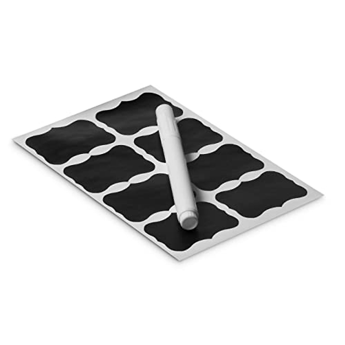 6 Pack Airtight Cereal & Dry Food Storage Container - BPA Free Plastic Kitchen and Pantry Organization Canisters for, Flour, Sugar, Rice, Nuts, Snacks, Pet Food & More (135.5 Oz) Labels & Chalk Marker