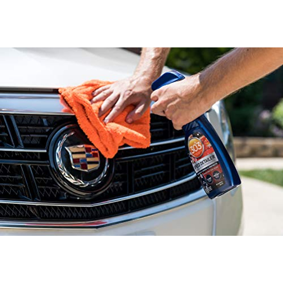 303 Premium Microfiber Towels - Automotive Detailing - Ultra Plush - Super Absorbent - Edgeless Design - Scratch Free - Multi-Purpose, 30901 (3 Count)