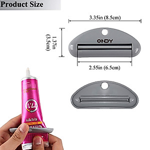 4 Pack Toothpaste Squeezers, Tube Squeezers for Toothpaste, Hand Cream, Polygel Tubes, Paint Tubes, Cosmetics