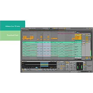 Ableton Multitrack Recording Software, Green (Live 10 Intro)