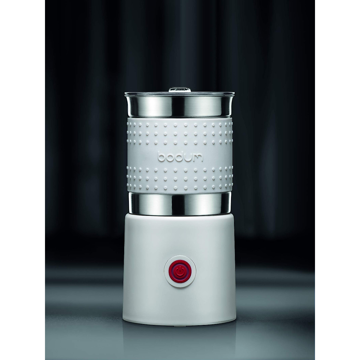 Bodum Bistro Electric Milk Frother, 13.5 Ounce, White