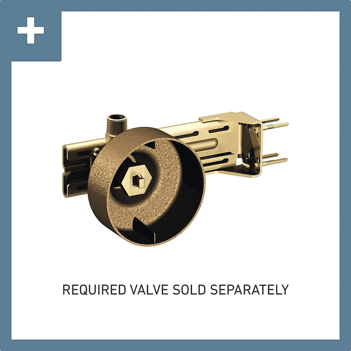 Moen TS1422BG Mosaic Round Two-Function Body Spray, Valve Required, Brushed Gold