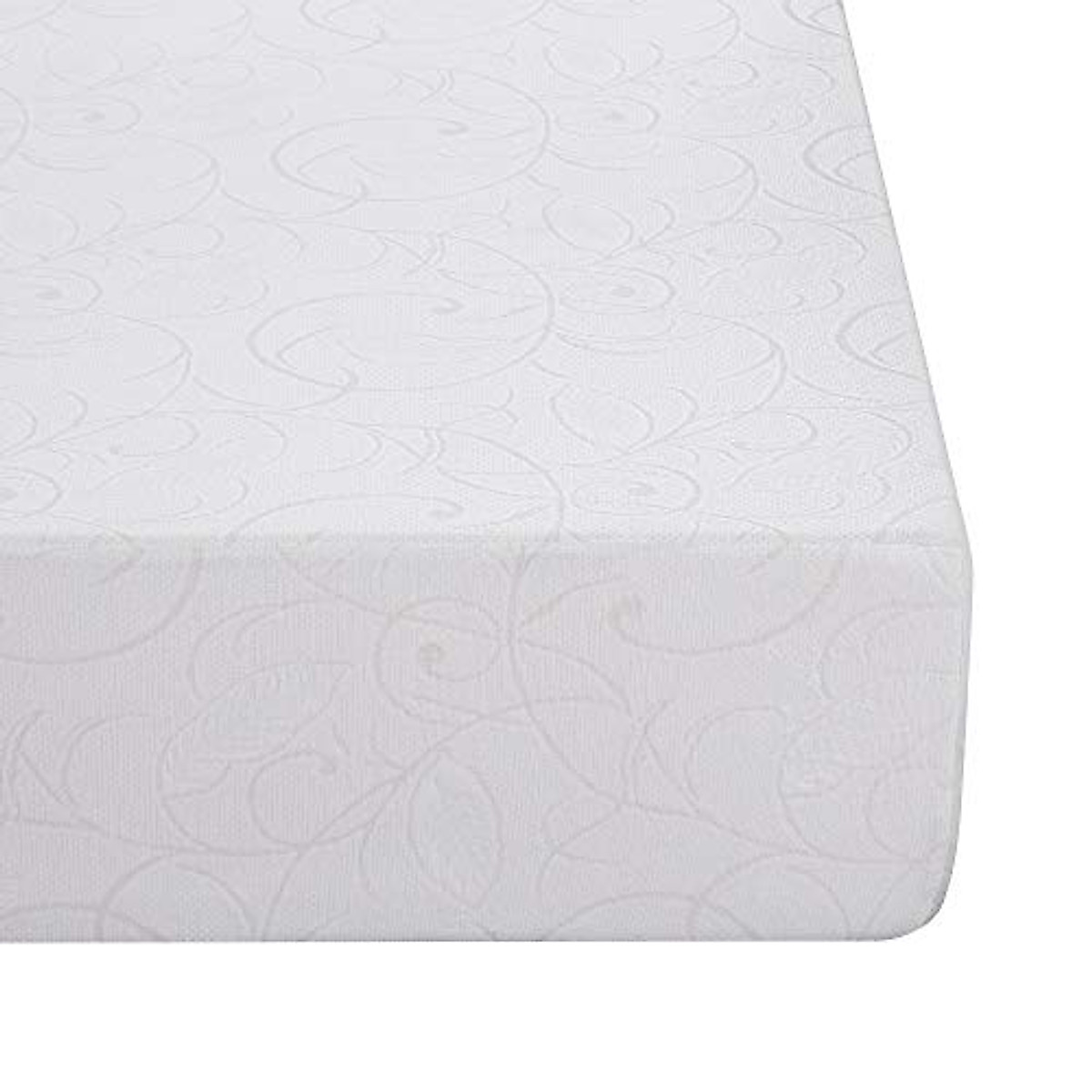 PrimaSleep 11 Inch Dura Gel Deluxe Comfort Memory Foam, Queen Mattress, White