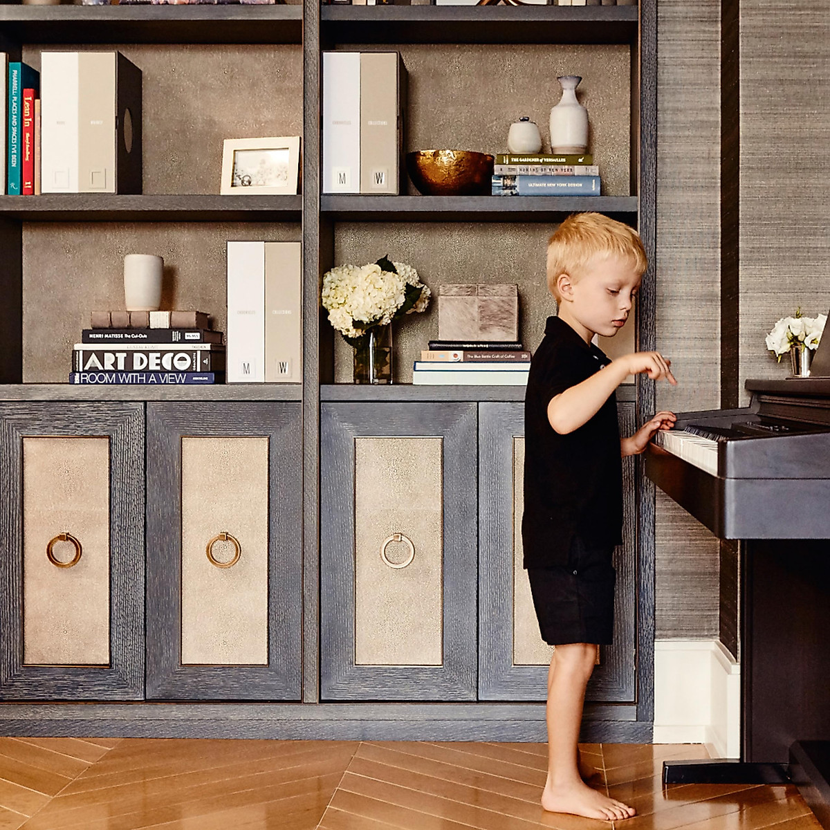 Savor | Personalized Deluxe Baby Keepsake Box | Fabric Bound Acid-Free Modern Gender-Neutral Newborn Keepsake and Memory Organizer with Labels |for Pregnancy, Mother’s Day, Baby Shower, New Baby