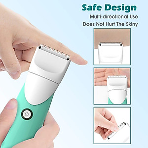BZ 3 In 1 Baby Hair Clippers, Silent Hair Clippers for Kids, Professional Waterproof Hair Cutter, Rechargeable Cordless Hair Trimmer