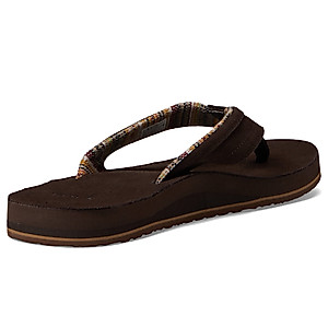 Sanuk Ziggy ST Suede Brown 11 D (M)