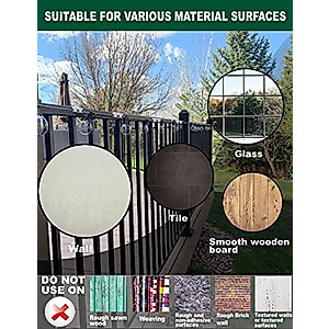 Outdoor Light Clips: 20 Clips Clear - Hooks for Outdoor String Lights - Adhesive Waterproof Strips Outdoor Light Clips for Patio Hanging Heavy Duty Gutter Outside Fence Window Christmas Decorate