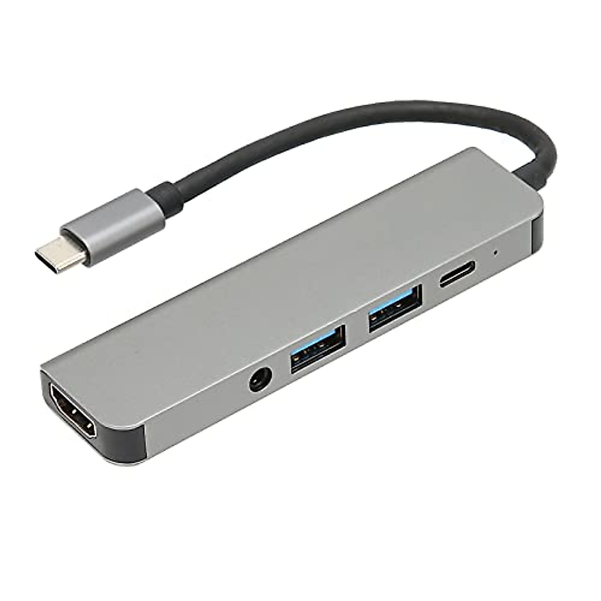 Usb C Dock, 5Gbps Aluminum Alloy PD Fast Charging USB C Hub USB3.0 Spee for Office for Keyboard for U Disk