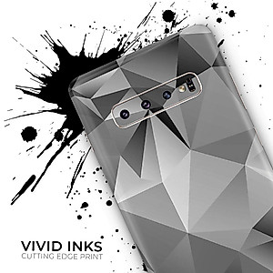 DesignSkinz Vector Black & White Abstract Connect Pattern Protective Vinyl Decal Wrap Skin Cover Compatible with The Samsung Galaxy S20 (Screen Trim & Back Glass Skin)