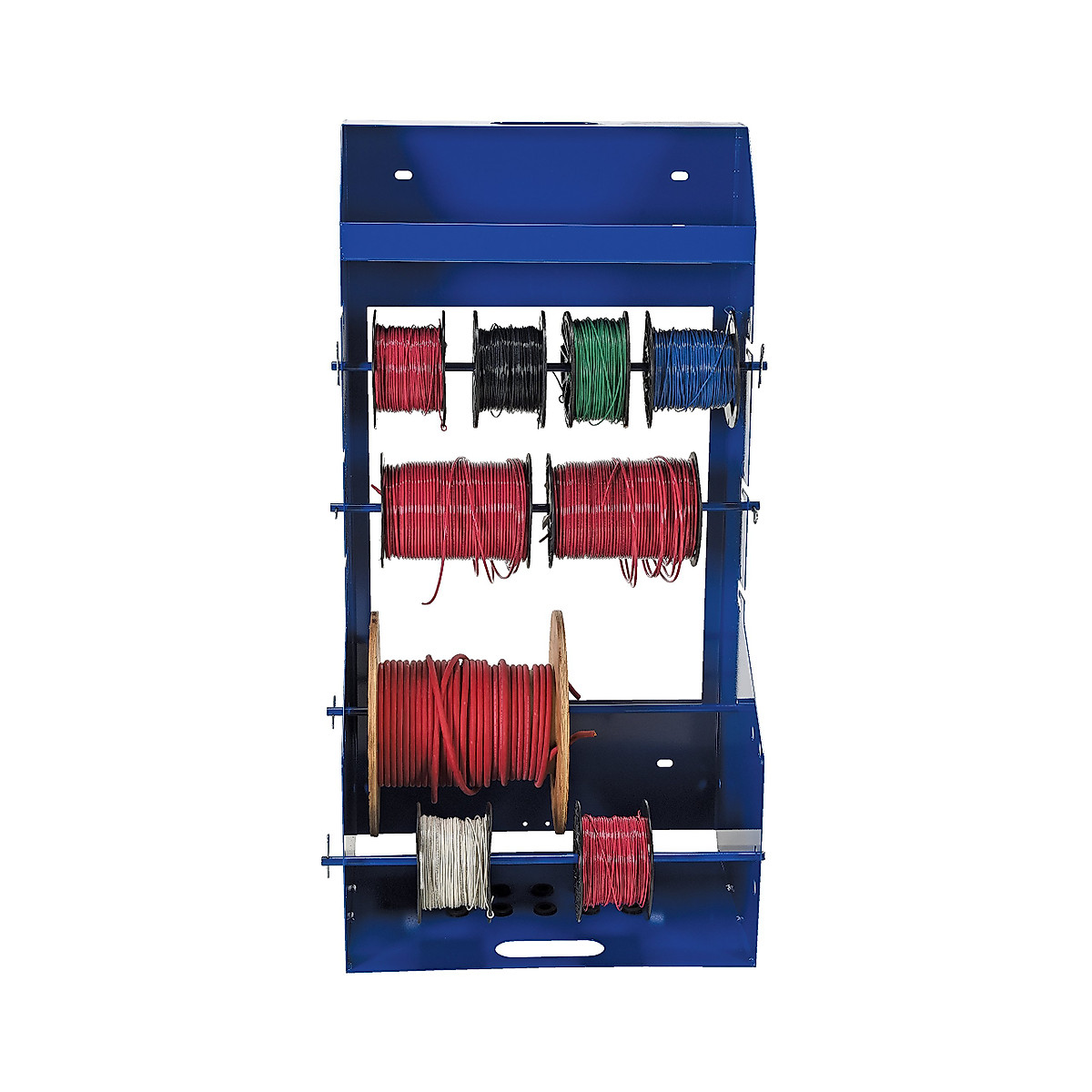 Vestil WIRE-D Stand Alone Unit for Wire Reel Caddy, 16-1/4" Length x 24" Width x 44-3/8" Height