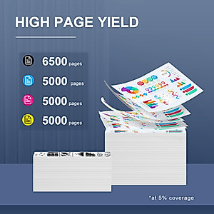 TEINO Compatible Toner Cartridge Replacement for HP 410A CF410A CF411A CF412A CF413A for Color Laserjet Pro MFP M477fnw M477fdw M477fdn Pro M452nw M452dw M452dn (Black, Cyan, Magenta, Yellow, 4 Pack)